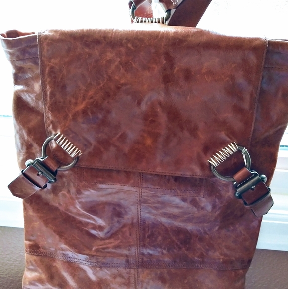 Bags | Wilson Leather Backpack Satchel | Poshmark